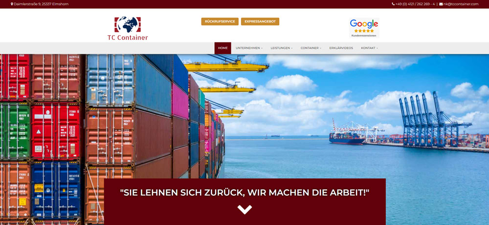 TC Container GmbH in Elmshorn -Willkommen!